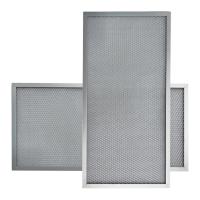 China G4 Pleated Panel Air Filter with Washable Fiber and Aluminum Frame for Eco-Friendly HVAC Systems for sale