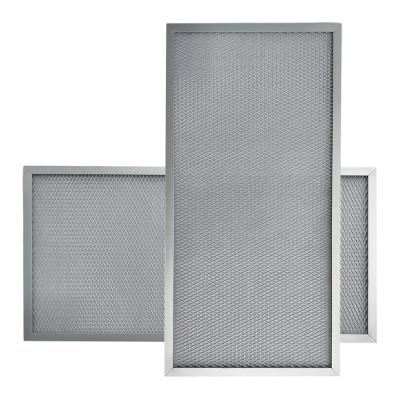 China G4 Pleated Panel Air Filter with Washable Fiber and Aluminum Frame for Eco-Friendly HVAC Systems for sale