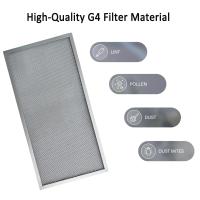 China High Efficiency Aluminum Frame Range Hood Grease Filter with Customized Size and Easy Installation for sale