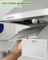 China Dishwasher-Safe 5 layer Mesh Kitchen Aluminum Range Hood Vent Grease Filter for sale