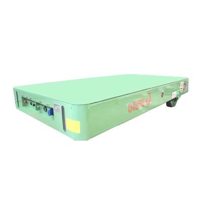 China construction industrial 20 Tons battery powered transfer trolley 4 wheels for sale