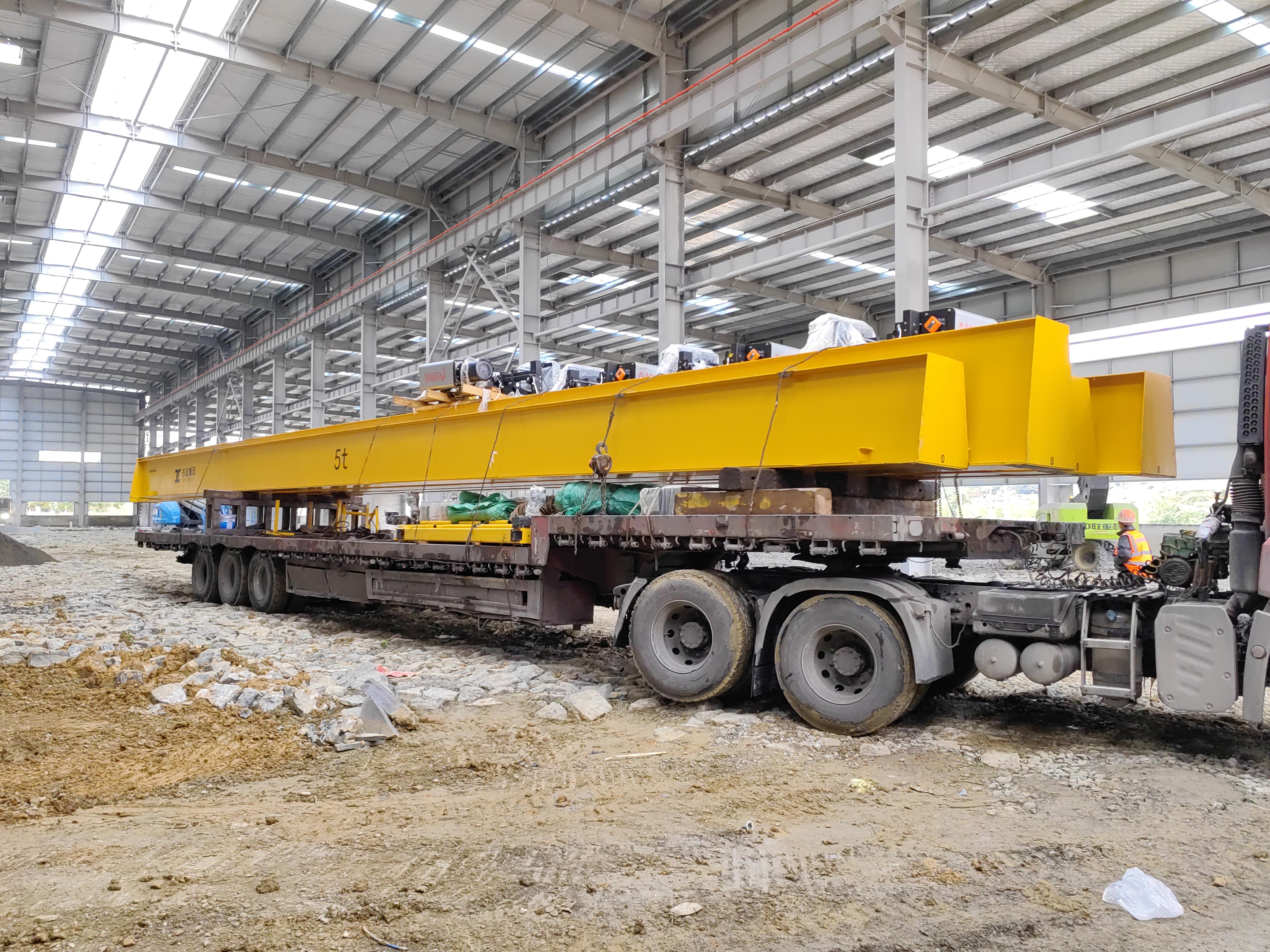 20 tons double beam bridge crane