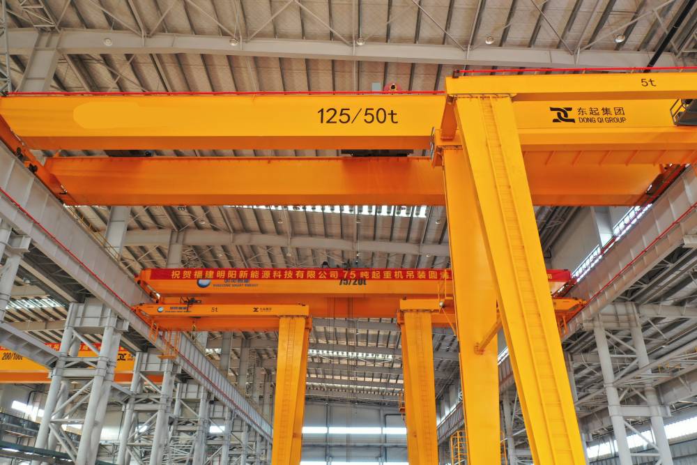 semi-gantry crane