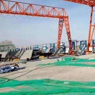 China Workshop Gantry Crane With Electric Hoist Truss Type Single Beam for sale