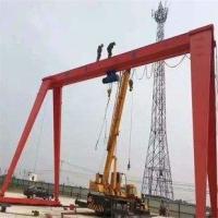 China A3 10T Single Girder Gantry Crane Box Beam Strong Rigidity for sale
