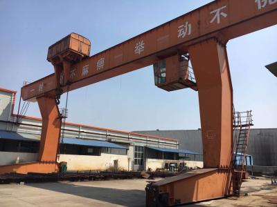 China Cab Operation L Type Single Beam Gantry Crane 18-35m Span 20T for sale