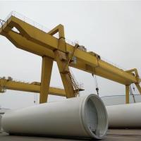 China A3 - A8 Cab Operation Box Type Double Beam 50 Ton Gantry Cranes for sale