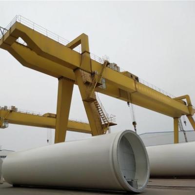China A3 - A8 Cab Operation Box Type Double Beam 50 Ton Gantry Cranes for sale