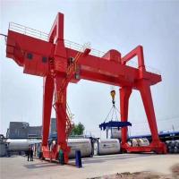 China U Type Warehouse Large Gantry Crane A5 - A7 Double Girder 16/3.2T for sale