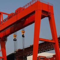China 20 Ton A Type Industrial Gantry Crane Double Beam Outdoor for sale