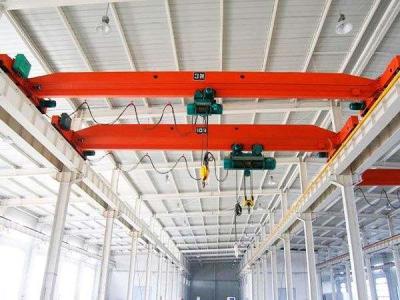 China 20m/min Trolley Traveling Speed Single Girder Overhead Crane with 1-20t Capacity and 6-30m Lifting Height for sale