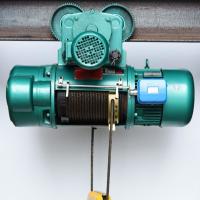 China CE ISO 0.25T To 10T Electric Hoist With Wire Rope Drive Remote Control for sale