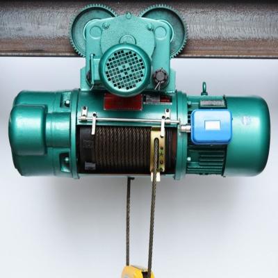 China CE ISO 0.25T To 10T Electric Hoist With Wire Rope Drive Remote Control for sale