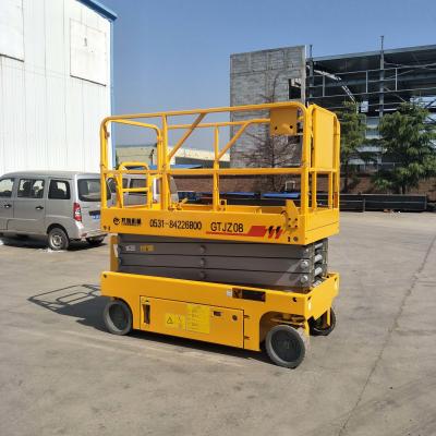 China Steering Drive Elevated Work Platform 400kg Mobile Aerial Platform for sale
