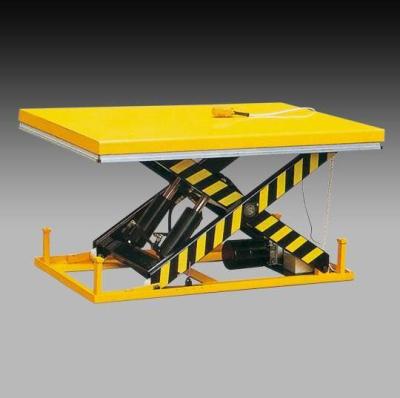 China CE Certification Standard Fixed Hydraulic Scissor Lifting Table 2200lbs for sale