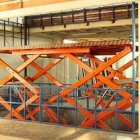 China Heavy Duty Stationary Hydraulic Pallet Lift Table hand control 4kw for sale