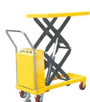 China Capacity 150kg ~1000Kg Hydraulic Scissor Lifting Table Semi Electric 0.8kw 1.6kw for sale