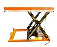 China Max Lifting 1780mm Stationary Electric Hydraulic Scissor Lift Table AC380v for sale