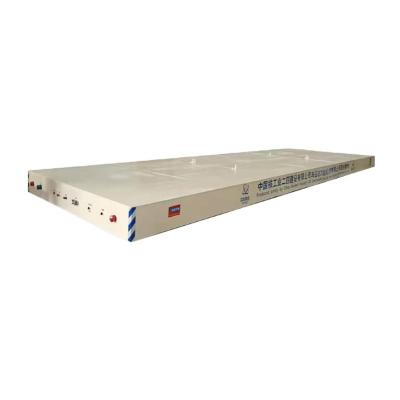 China Railless Handling Flexible Turning Flat Transfer Cart Warehouse Transfer Trolley 5ton for sale