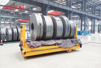 China 25ton Steel Rail Transfer Trolley  Motorized Transfer  Cart Saving Labour for sale
