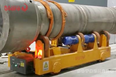 China 60Tons Material Transfer Trolley Platform Cart 48V/60V/72V Remote Control for sale