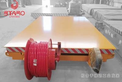 China 10t Electric Transfer Cart Agv Automated Guided Vehicle Anti High Temperature for sale