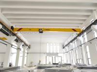 China Single Girder Overhead Crane 380V/50Hz/3Ph 20-30m/Min For Heavy Duty Material Handling for sale