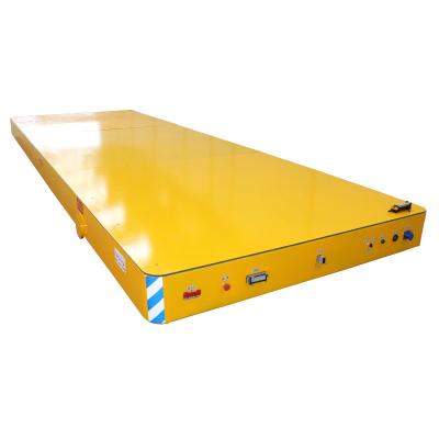 China Railless 15ton Remote Control Electric Transfer Cart Heavy Loading Transportation for sale
