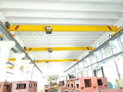 China Small Single Girder IP54 Overhead Cranes 3 Ton Hoist European Style for sale