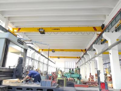 China Electric single beam bridge crane 1-30t, working level M3-M5 for sale