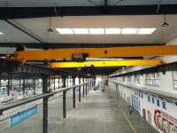 China Mini Warehouse Light Duty Bridge Crane Light Weight 5 Ton Traveling for sale
