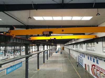China Mini Warehouse Light Duty Bridge Crane Light Weight 5 Ton Traveling for sale