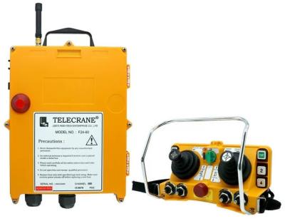 China F24-60 multi-function wireless remote control，F24-60 Remote Control with Wide Frequency Range and High Sensitivity for Single Girder Overhead Crane for sale
