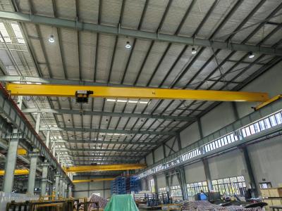 China OEM 1 Ton To 12.5 Ton Single Girder Overhead Cranes High Transmission Efficiency for sale