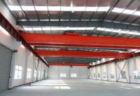 China Wind Resistant Electrical 5T Double Beam Bridge Crane In Warehouse for sale