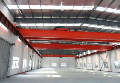 China Wind Resistant Electrical 5T Double Beam Bridge Crane In Warehouse for sale
