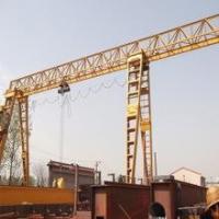 China Low Noise Trussed Type A5 Single Girder Gantry Crane 10 Ton for sale