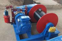 China Bridge Port 12000lbs Slow Speed Jm Electric Winch For Cable Pulling for sale