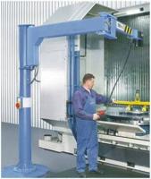China Flexible Free Standing Articulating Arm Jib Crane 250kg For Production Maintenance for sale