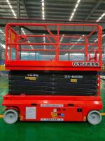China 300-2000Kg Mobile Hydraulic Lifting Platform 12m Working Height For High Altitude Work for sale