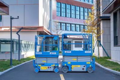 China Portable Mobile Hydraulic Scissor Lifting Platform 7.8m To 13.8m Working Height for sale