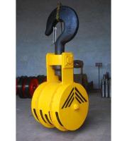 China 15 Ton Chain Hoist Hung Lifting Hook Heavy Duty Crane Hook Block for sale
