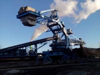 China Cantilever Bucket Wheel Stacker Reclaimer Continuous Large Scale Portal Harbour Crane for sale