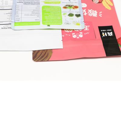 China Moisture Proof Limited Time Packing Special Stand Up Food Zipper Bag for sale