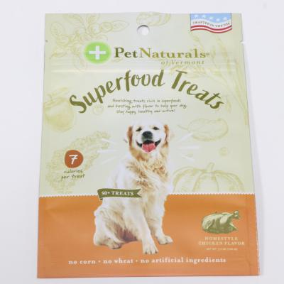 China Hot Selling Mylar Food Grade Moisture Proof Stand Up Zipper Pouch Organic Pet Food Packaging Bag Cats /dog/parrot Pet Birds for sale