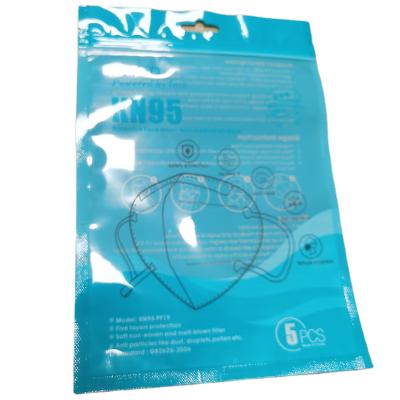 China Recyclable KN95 KN94 Eco-friendly Clear Degradable Bag With Zipper For Personal Care Resealable Mylar Personal Care Set for sale