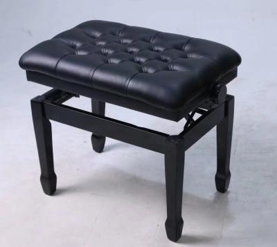 China Double lifting piano playing stool with book box folding bench surface electronic piano stool piano cover piano accessor for sale