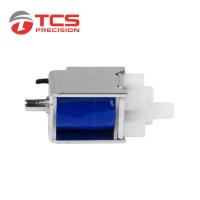 China Plastic 6 Volt DC Solenoid Valve 2 Position 3 Way Normally Closed Electric Solenoid Valve for sale