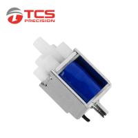 China Plastic 6 Volt DC Solenoid Valve 2 Position 3 Way Normally Closed Electric Solenoid Valve for sale