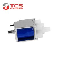 China Plastic 6 Volt DC Solenoid Valve 2 Position 3 Way Normally Closed Electric Solenoid Valve for sale